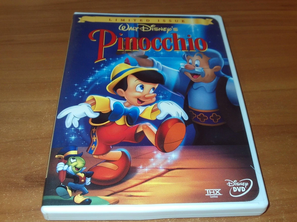 Dvd Pinoquio 1999