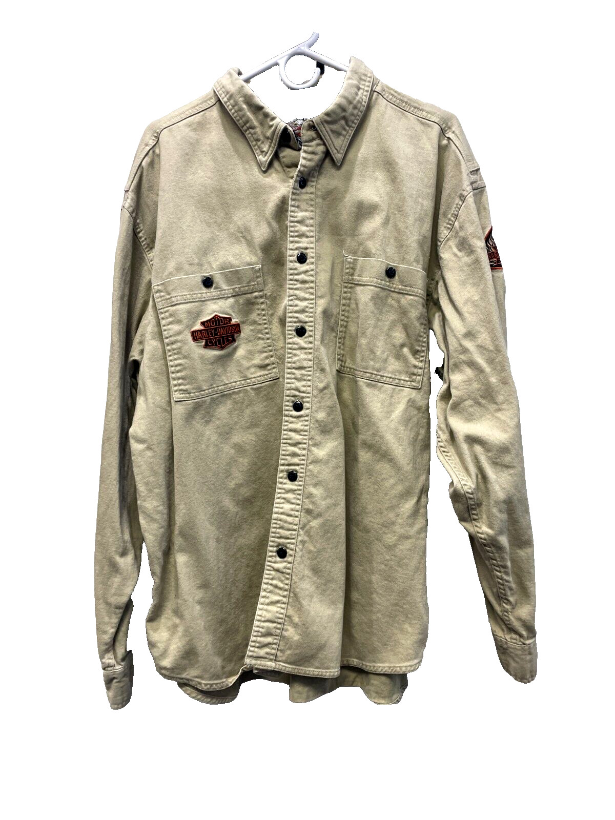 Harley Davidson Men NIGHTFALL Leather Jacket 4XL PLUS… - Gem