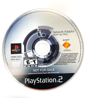 NETWORK ADAPTOR DISC PLAYSTATION 2 PS2 | eBay