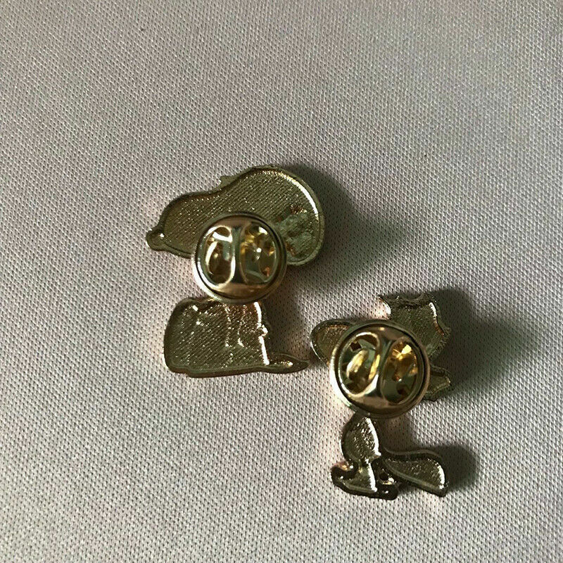 2Pcs/set Pin Backpack Lapel Snoopy and Woodstock Hat Brooch Enamel ...