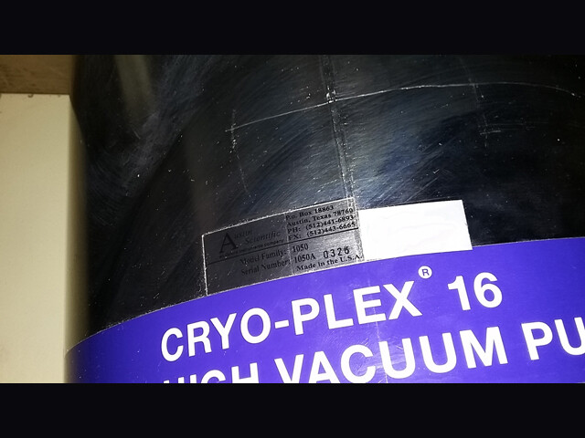 CTI 400 CRYO PUMP | eBay