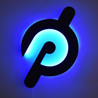 23" LED Peloton Inspired Sign, Peloton Wall Decor, Gym Room Motivation ...