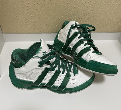 Adidas TS Commander Boston Celtics 10.5 Vintage Basketball Shoes KG #5 ...