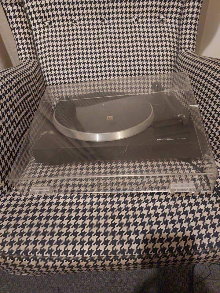 Rotel rp 830 Vinyl Turntable Record Player Vintage 1980s | eBay UK