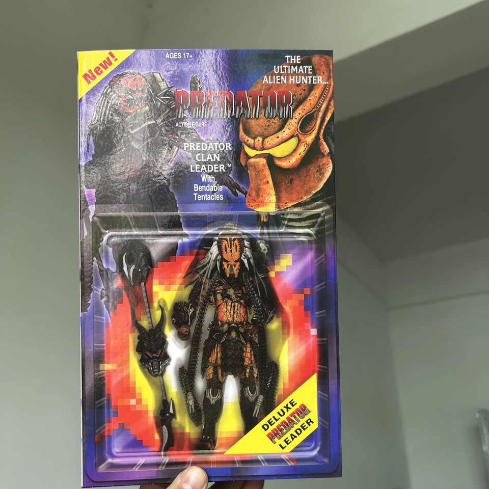 NECA Predator Clan Leader Concrete Jungle Deluxe Warrior Figure Toy ...