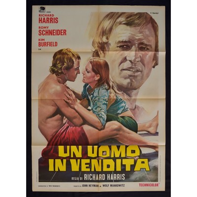 Poster A Man For Sale Richard Harris Romy Schneider Kim Burfield A29 | eBay