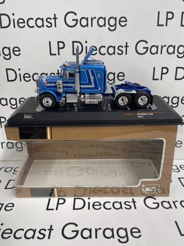 IXO Models 1973 Peterbilt 359 Blue 1:64 Diecast USA Model | eBay