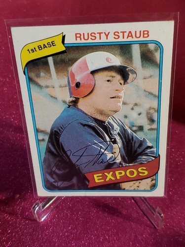 1980 Topps Rusty Staub #660 Baseball Montreal Expos | eBay