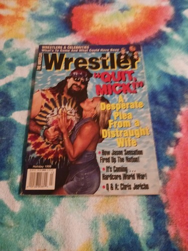 The Wrestler Magazine 1998 Mankind Dude Love Mick Foley Cactus Jack ...