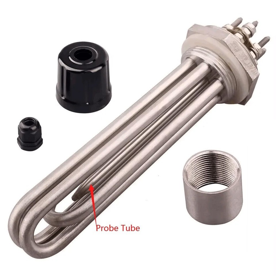 Electric Heating Element with Probe 220V/380V | 3KW Screw Plug Water ...