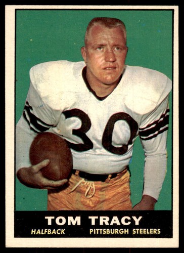 1961 Topps Tom Tracy Pittsburgh Steelers #106 | eBay