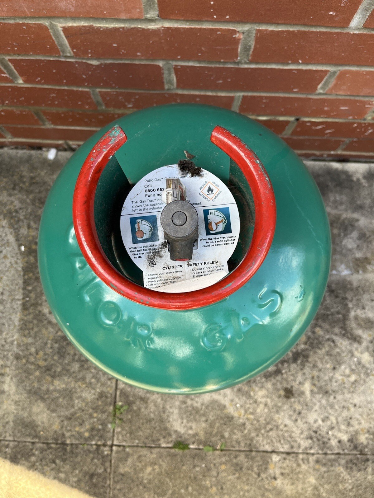 Calor 210131 13kg Patio Gas Bottle for sale online | eBay