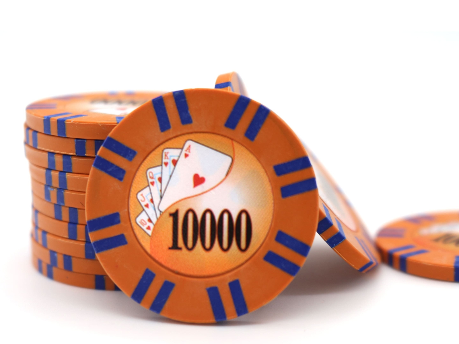 Bulk 1000 Poker Chips 2 Stripe Twist 8 Gram - Pick Your Denominations ...