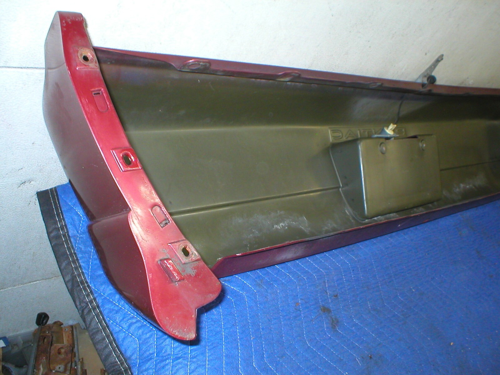 1985 86 87 88 89 90 Firebird GTA TRANS AM Rear bumper Cover GM MAROON ...