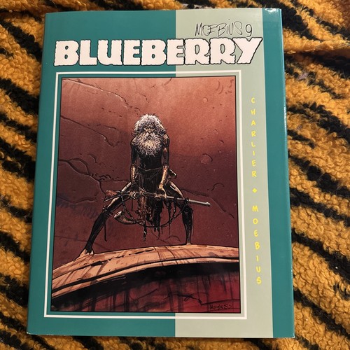 MOEBIUS BLUEBERRY BOOK 9 HARDCOVER SIGNED JEAN GIRAUD GRAPHITTI DESIGNS ...