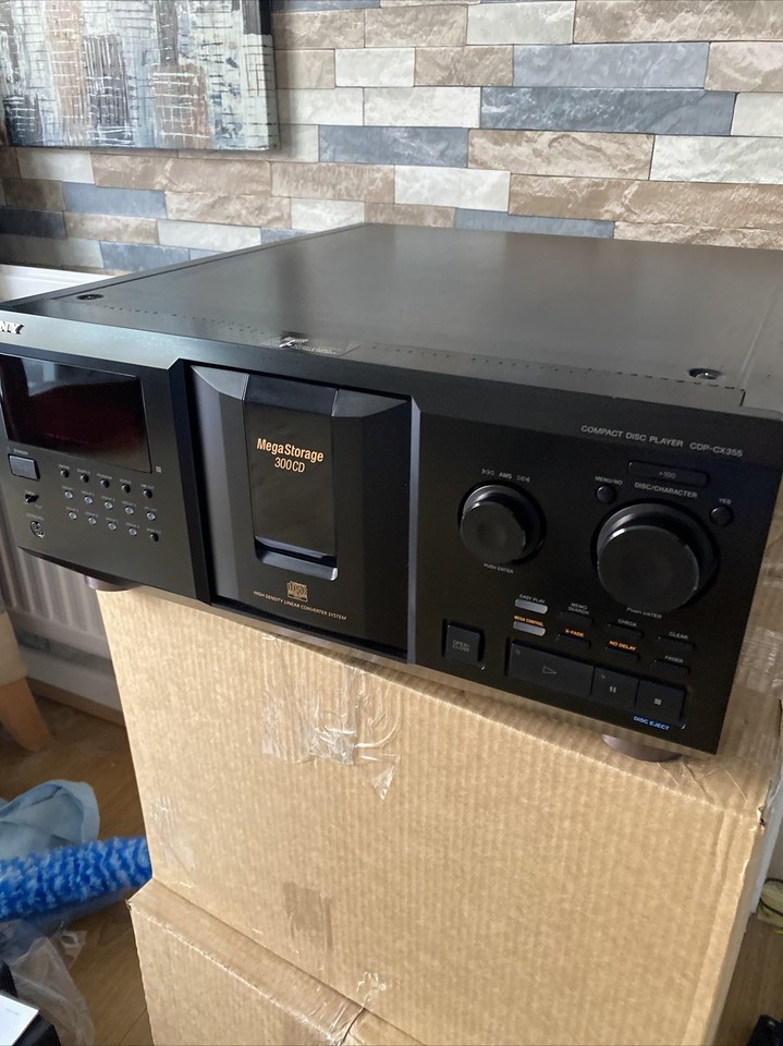 sony CDP-CX355 With remote control ,manual , All Mint Condition | eBay