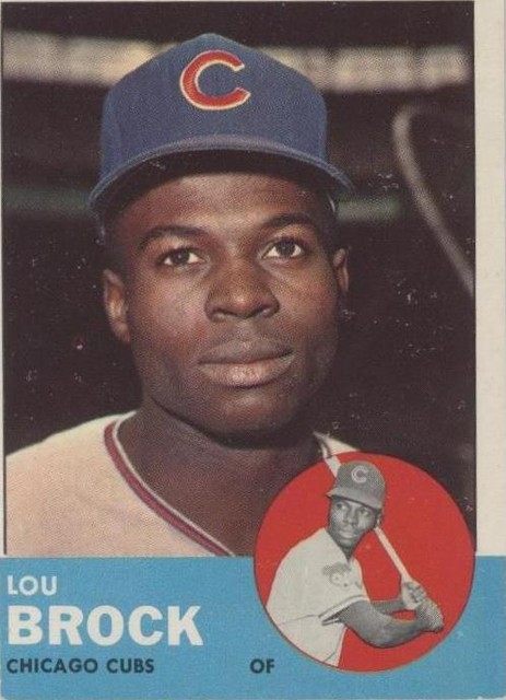 1963 Topps - Semi-High # #472 Lou Brock for sale online | eBay