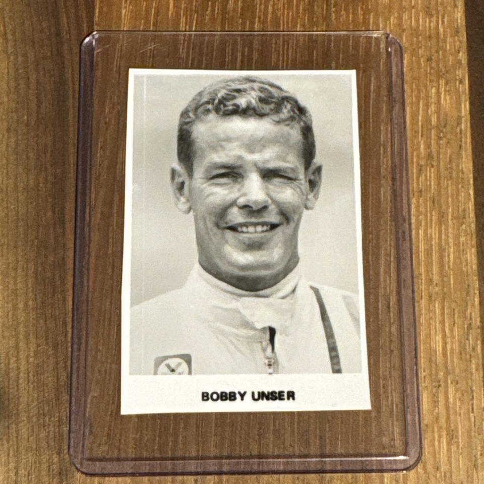 1970s USAC Stock Car Driver Small Press Photo, Bobby Unser | eBay