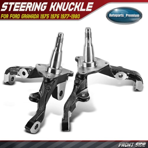 2x Front Driver &Passenger Side Disc Brake Spindles for Ford Granada ...