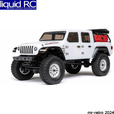 Axial Racing 00005V2T4 SCX24 J33P Gladiator 4WD Rock Crawler RTR White ...