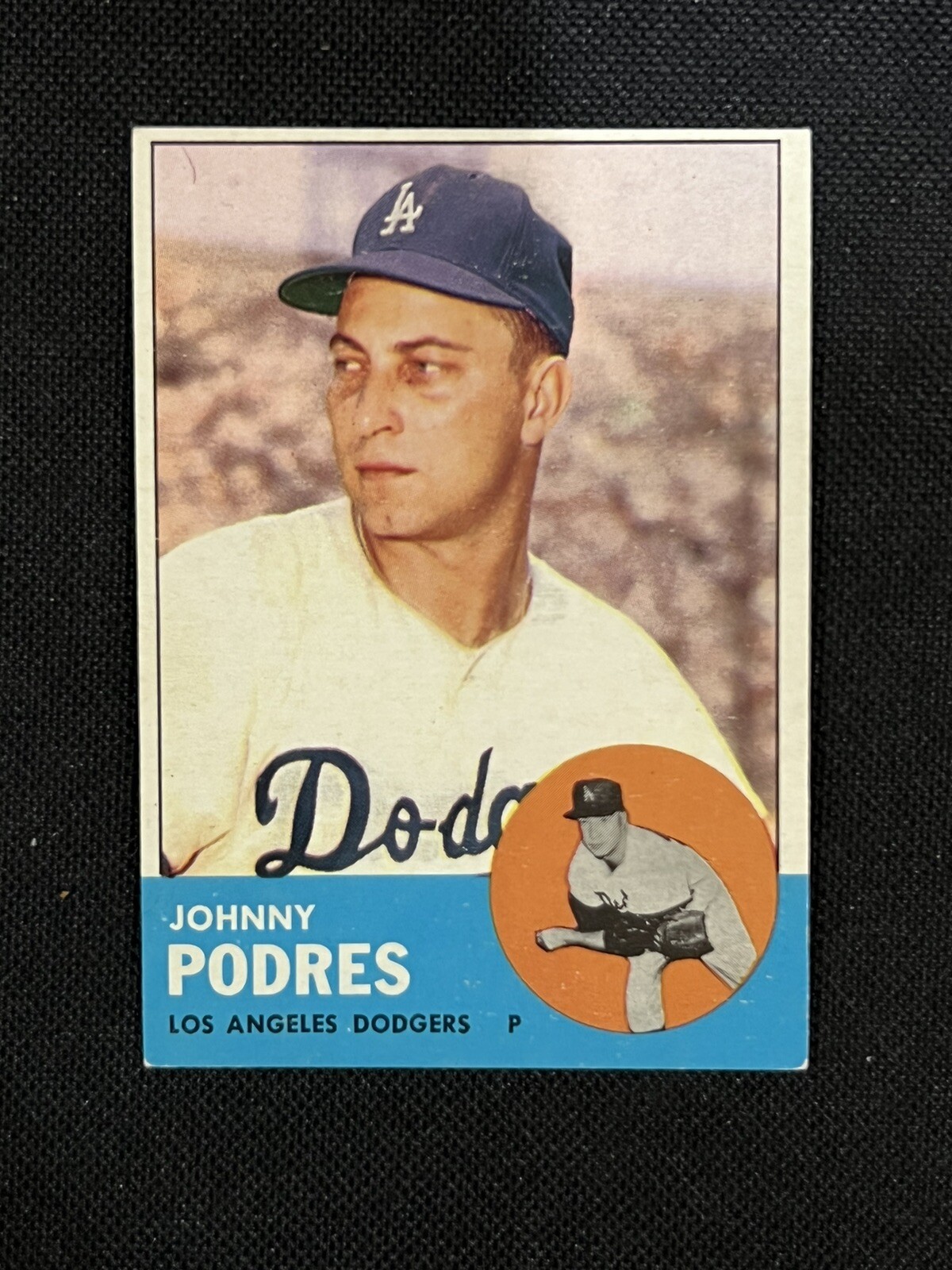 1963 Topps #150 Johnny Podres EX-MT Los Angeles Dodgers *71 | eBay
