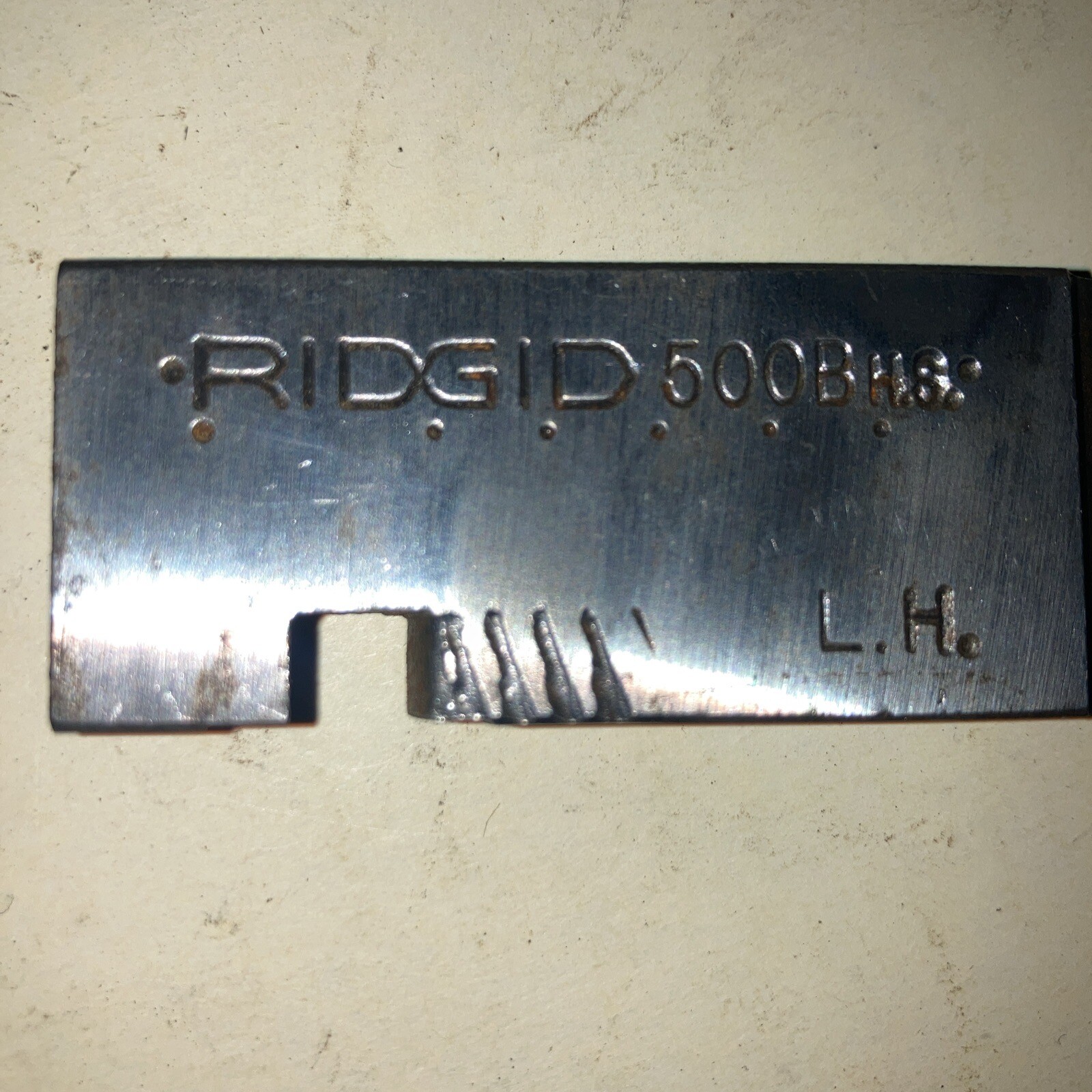 RIDGID 48965 500B Lh High-Speed Bolt Die, 1-1/4" Unc - 7 Tpi | eBay