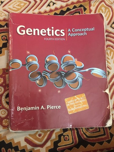Genetics : A Conceptual Approach by Benjamin A. Pierce (2010, Paperback ...