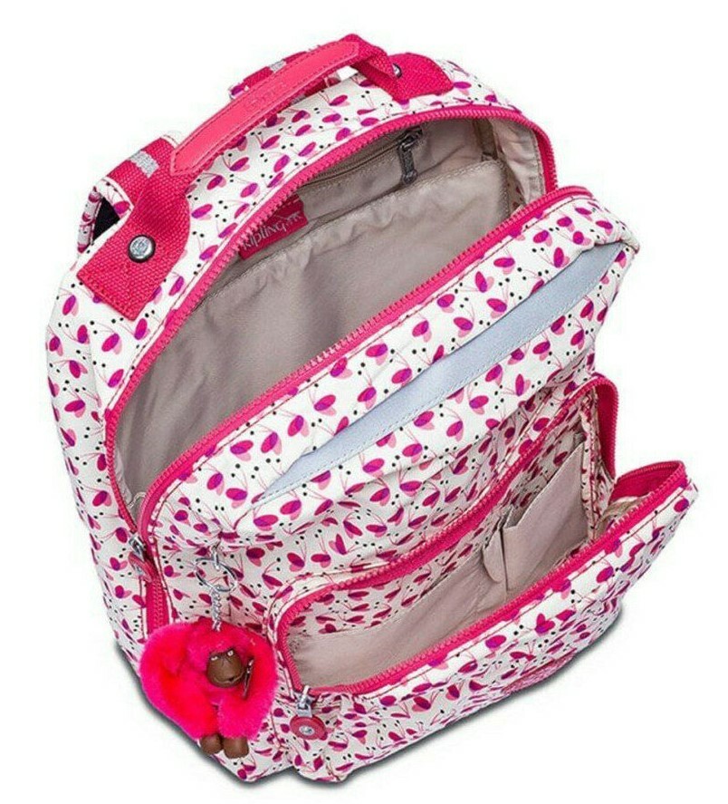 Kipling AVA Medium Backpack - Pink Wings RRP £89 | eBay UK