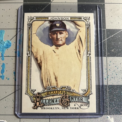 2025 Topps Allen Ginter - Walter Johnson #332 - High # SP - Nationals ...
