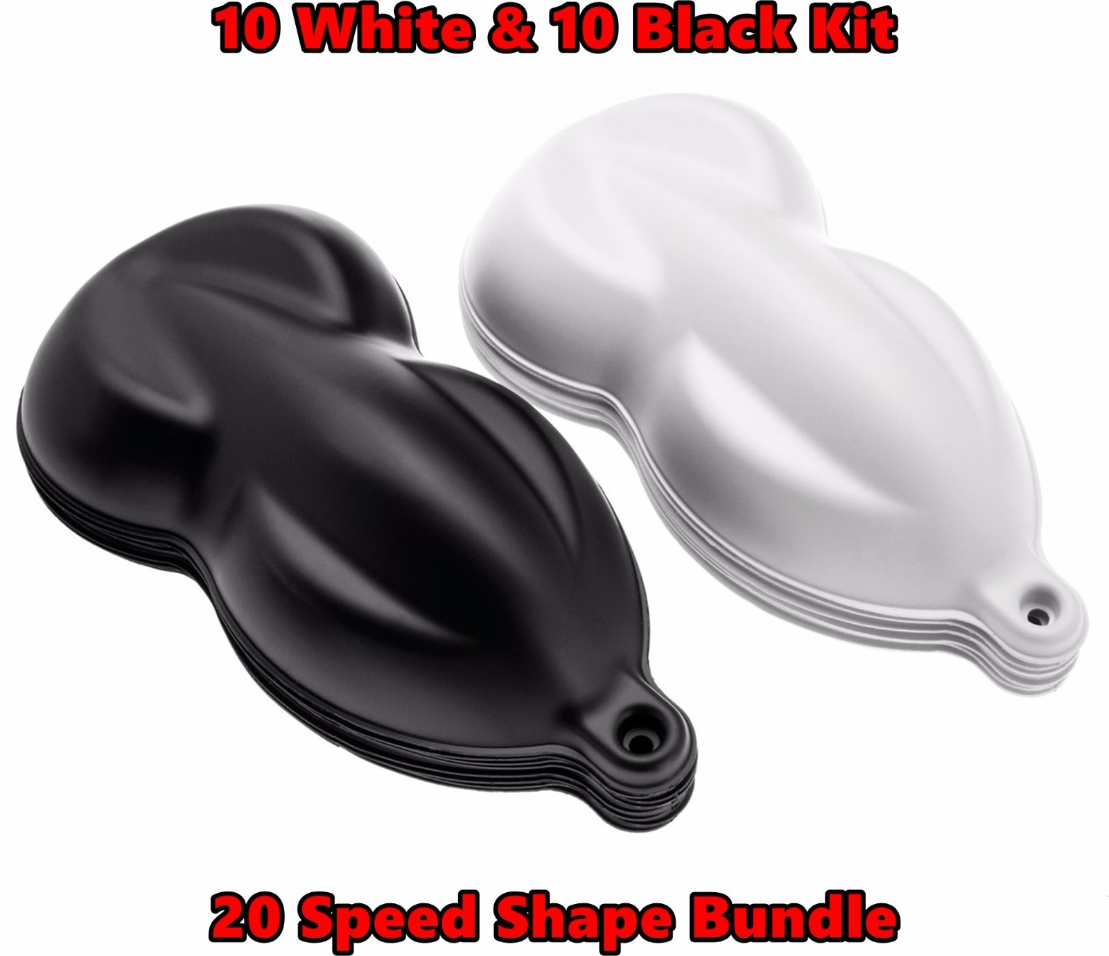 20 3D SPEED SHAPES DISPLAYS HYDROGRAPHIC WATER TRANSFER FILM KIT ...