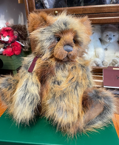 2016 Charlie Bears Gingerbread Ted 19" Standing Plush Bear Missing Hang ...