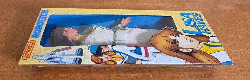 New Robotech Lisa Hayes 11-1/2" Action Figure Doll 1985 Matchbox Sealed ...