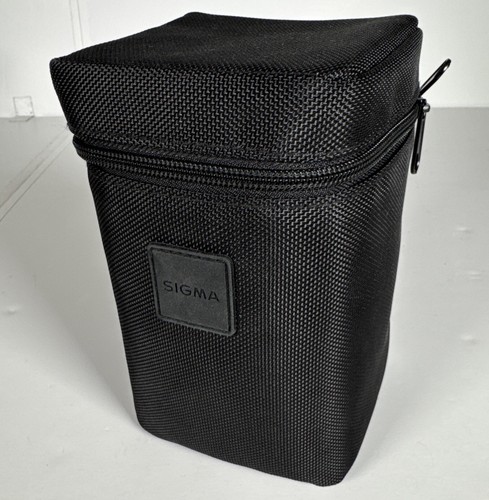 Sigma Padded Soft Lens Case 6.5X4" w/ Belt Loop For Sigma 18-50mm F2.8 ...