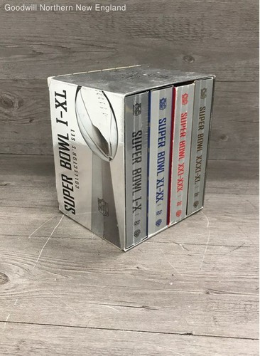 Super Bowl Collection I-XL DVD Boxset 2006 NFL Football 20 Discs Set | eBay
