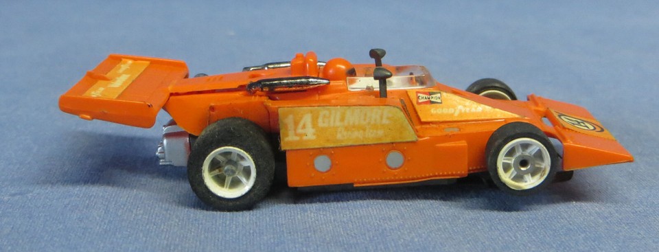 Rare Aurora AFX G-Plus FOYT GILMORE F1 Indy Special #14 Slot Car HO ...