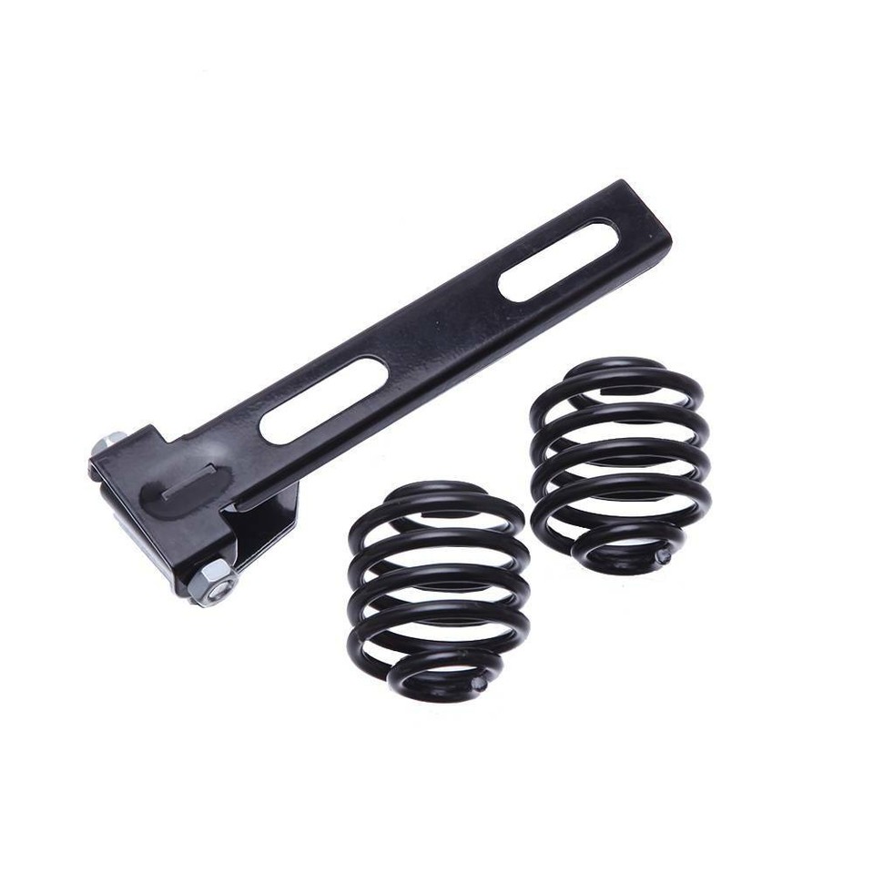 Motorcycle Solo Seat 2" Spring & Bracket Mounting Kit For Harley ...