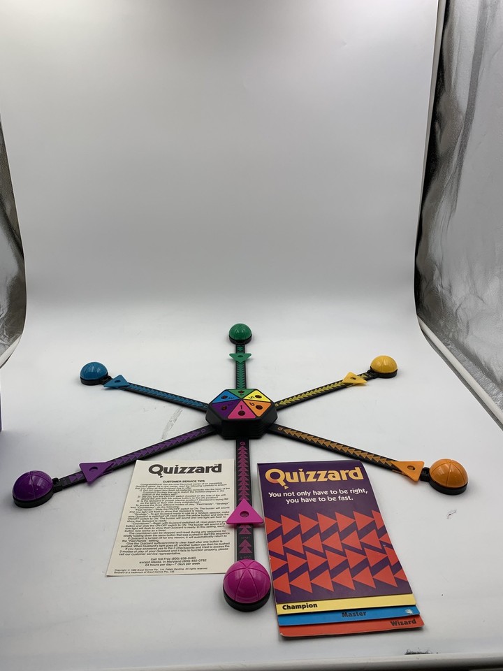 ELECTRONIC TRIVIA QUIZZARD GAME - TRIVIAL PURSUIT 1988 | eBay