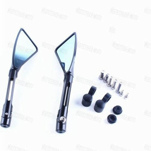 Black Rear View Side Mirrors FOR Yamaha YZF R1 2002-2008 YZF R6 2003 ...