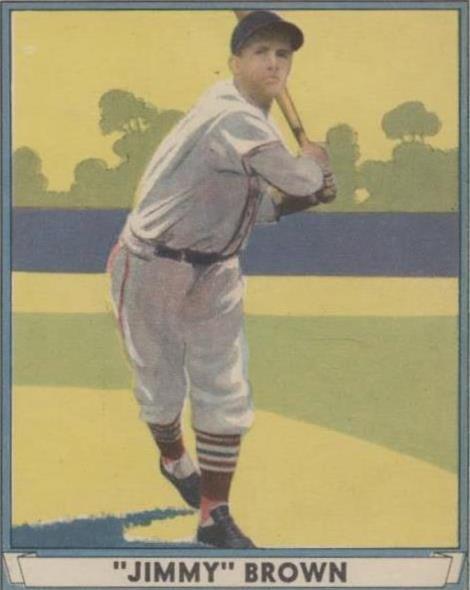 1941 Play Ball - Jimmy Brown #12 © 1941 on Back (RC) for sale online | eBay