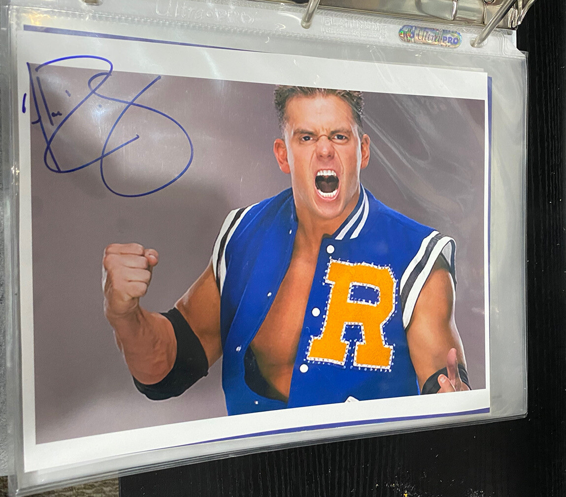 WWE Alex Riley Signed Autograph 8x10 Picture | eBay