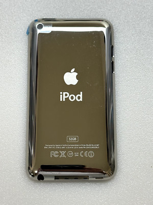 32GB Black Bezel Frame Metal Back Case Housing Cover for iPod Touch 4th ...