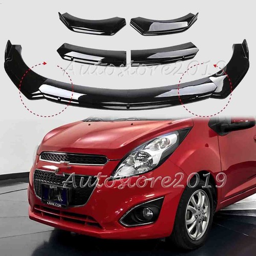 For Chevrolet Spark 11-22 Front Bumper Lip Splitter Spoiler Diffuser ...