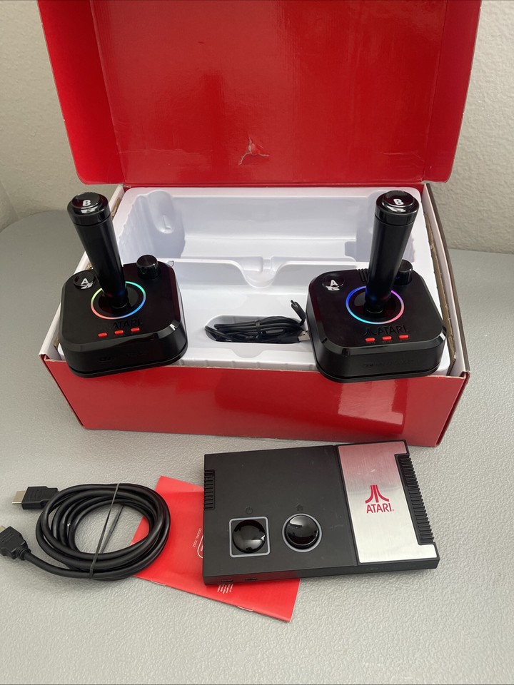 Arcade Atari Game Station Video Game Console 200 Games Wireless ...