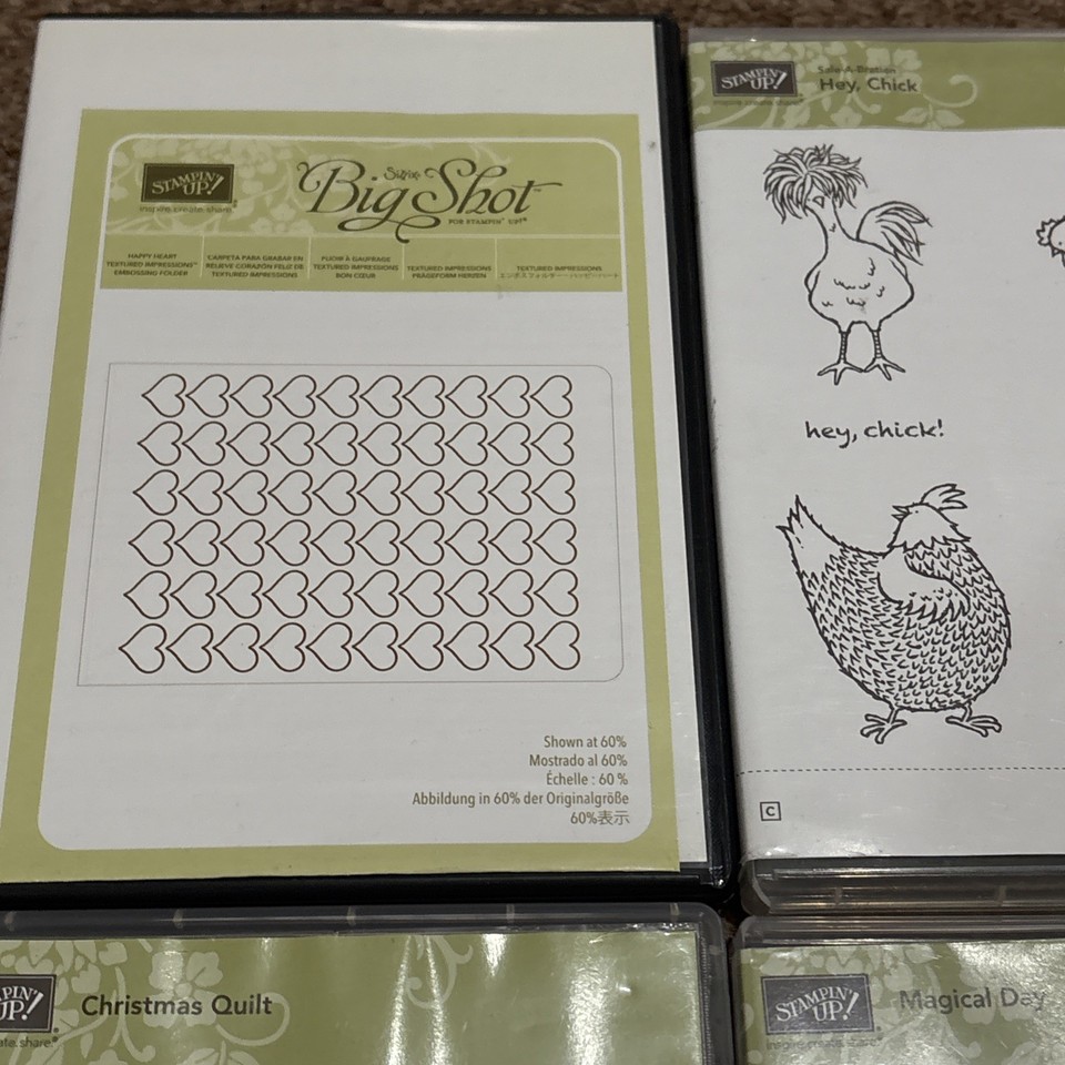 Stampin Up Stamp Sets Variety Of Designs Job Lot Of 16 Packs | eBay