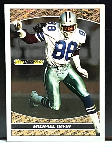 Michael Irvin 1993 Topps Black Gold #7 (Nice Sharp Corners!!!) | eBay UK
