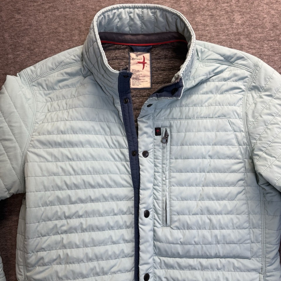 Relwen Windzip Jacket Mens Size S Small - NWOT - Pullover Quilted ...
