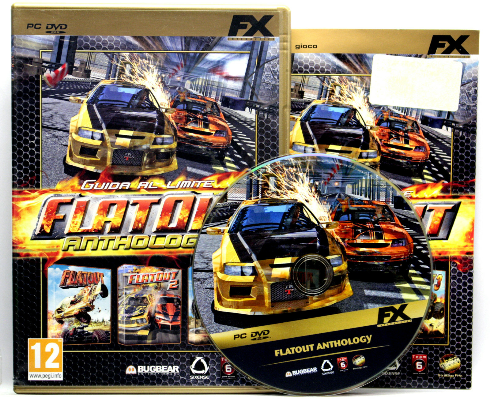 FLATOUT ANTHOLOGY GUIDA AL LIMITE GIOCO PC DVDROM EDIZIONE ITALIANA FX DP3 79206 | eBay