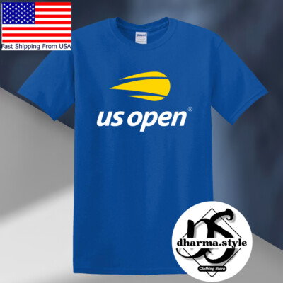 US Open Tennis Men's Blue T-Shirt Size S-5XL | eBay