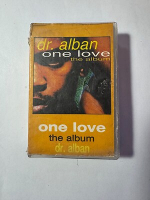 dr dr. alban one love the album Rare Orig Clamshell Cassette Tape INDIA ...