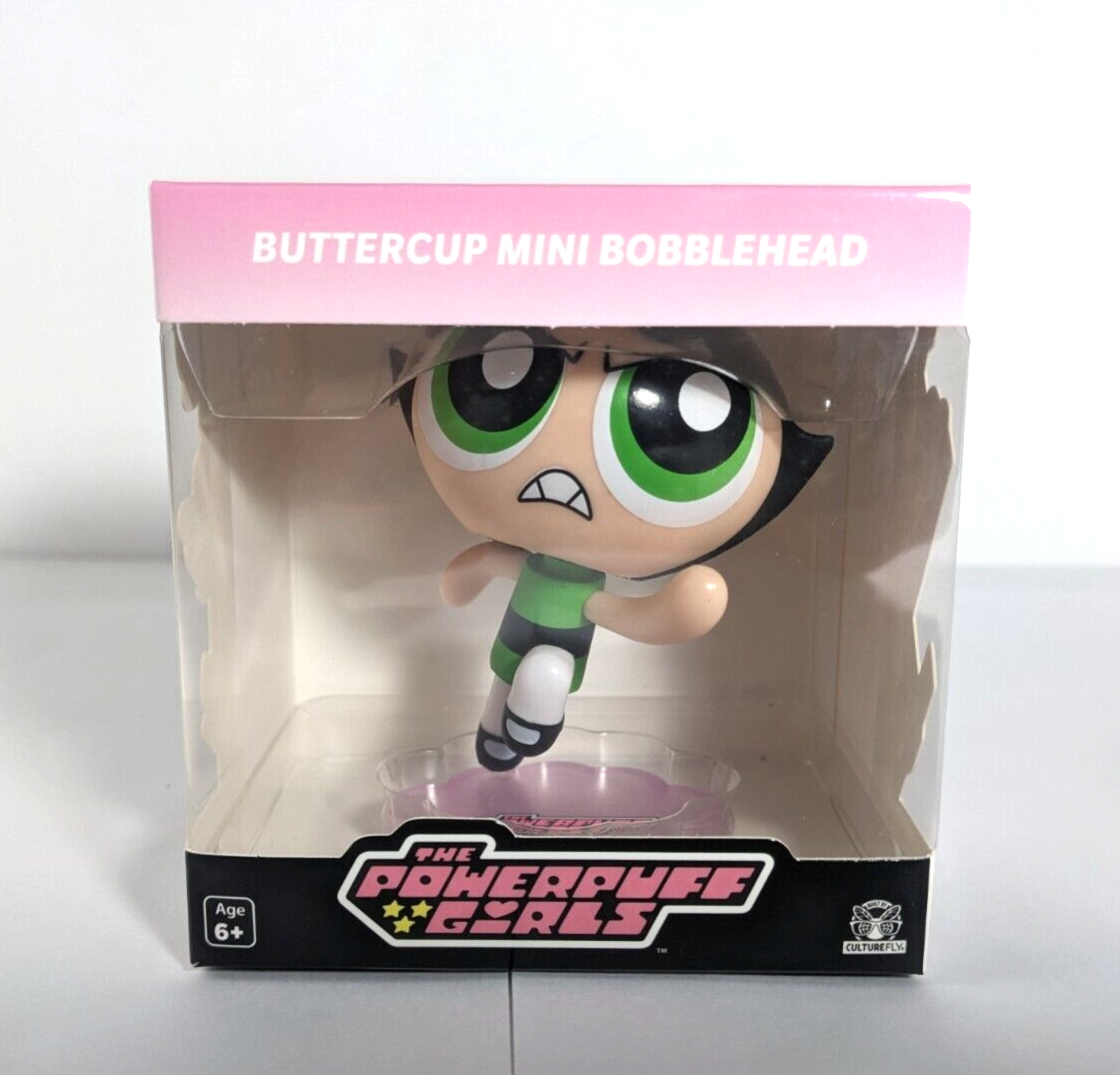 CultureFly Powerpuff Girls Blossom Buttercup Bubbles Mini Bobble Head ...